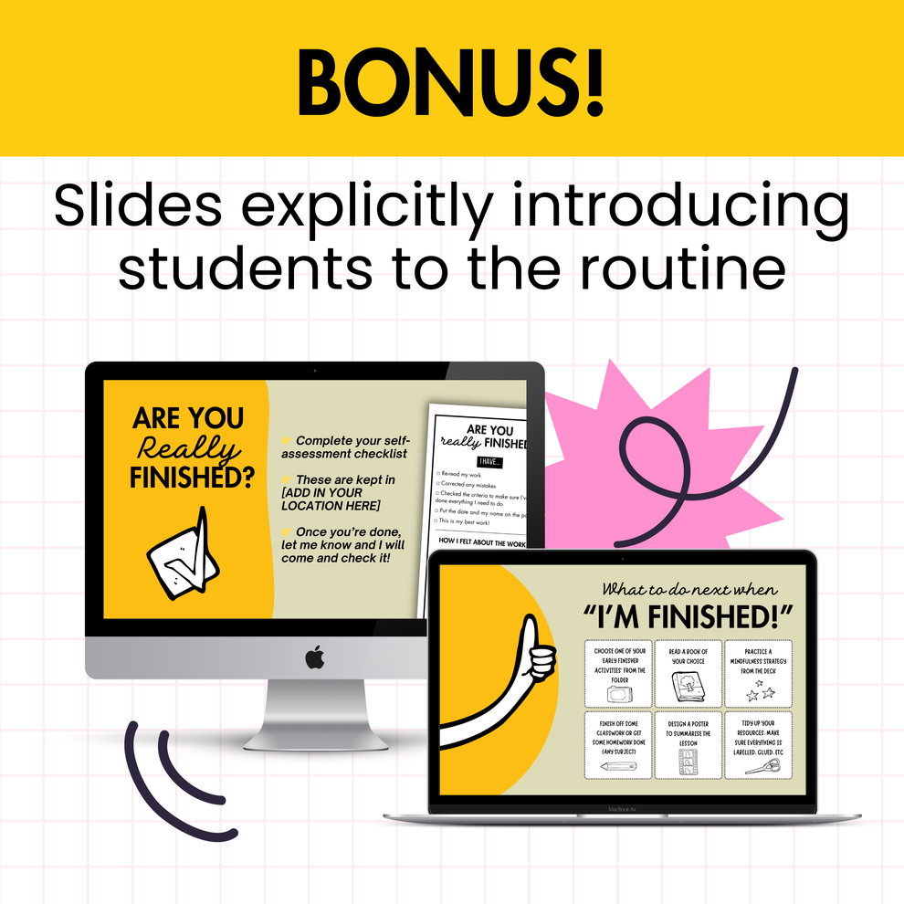 Early Finishers Activity Bundle | Choice Board, Packet, Worksheets & R ...