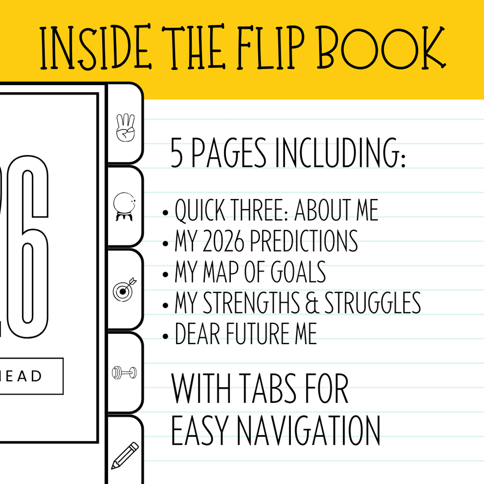 2026 About Me Flip Book | Start of Year Student Reflection & Goal Sett ...